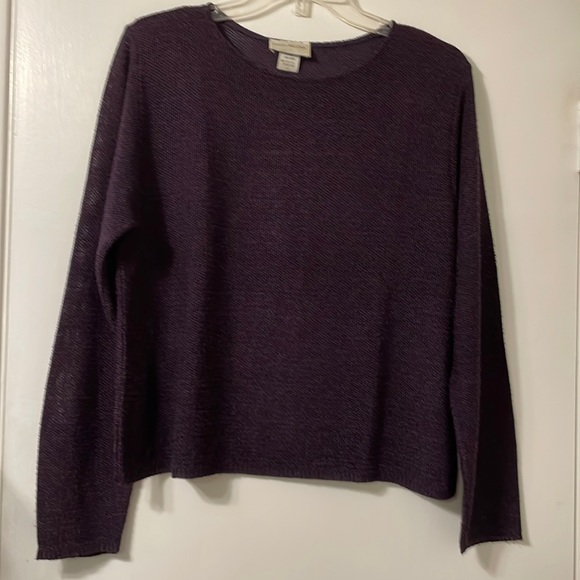 Sarah Arizona | Sweaters | Vintage Dark Purple Sarah Arizona Sweater ...